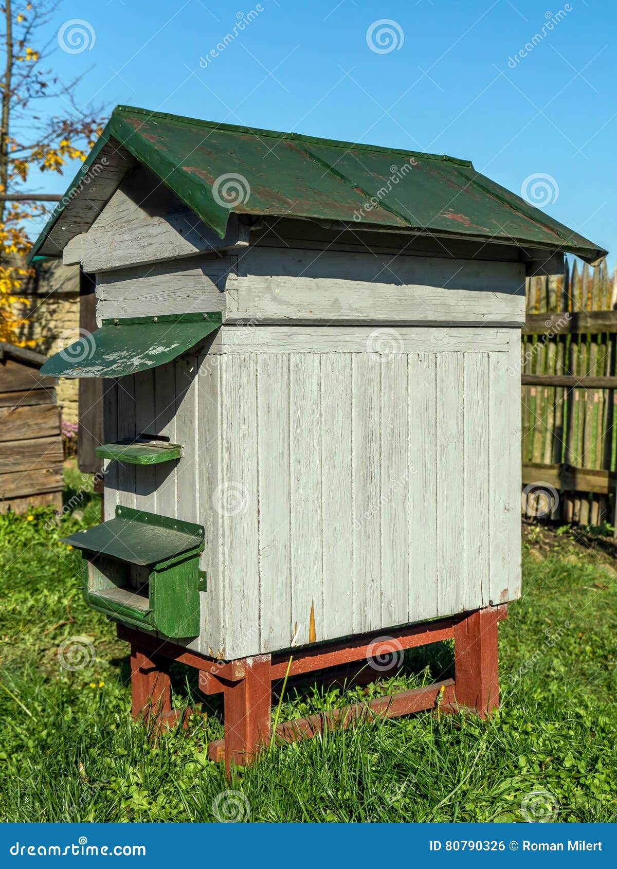 Old bee hive stock photo. Image of natural, ecology, country - 80790326