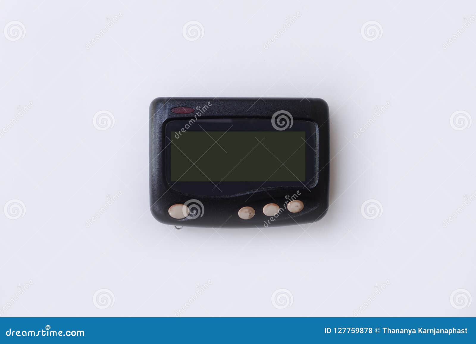 Old beeper or pager stock photo. Image of equipment - 127759878
