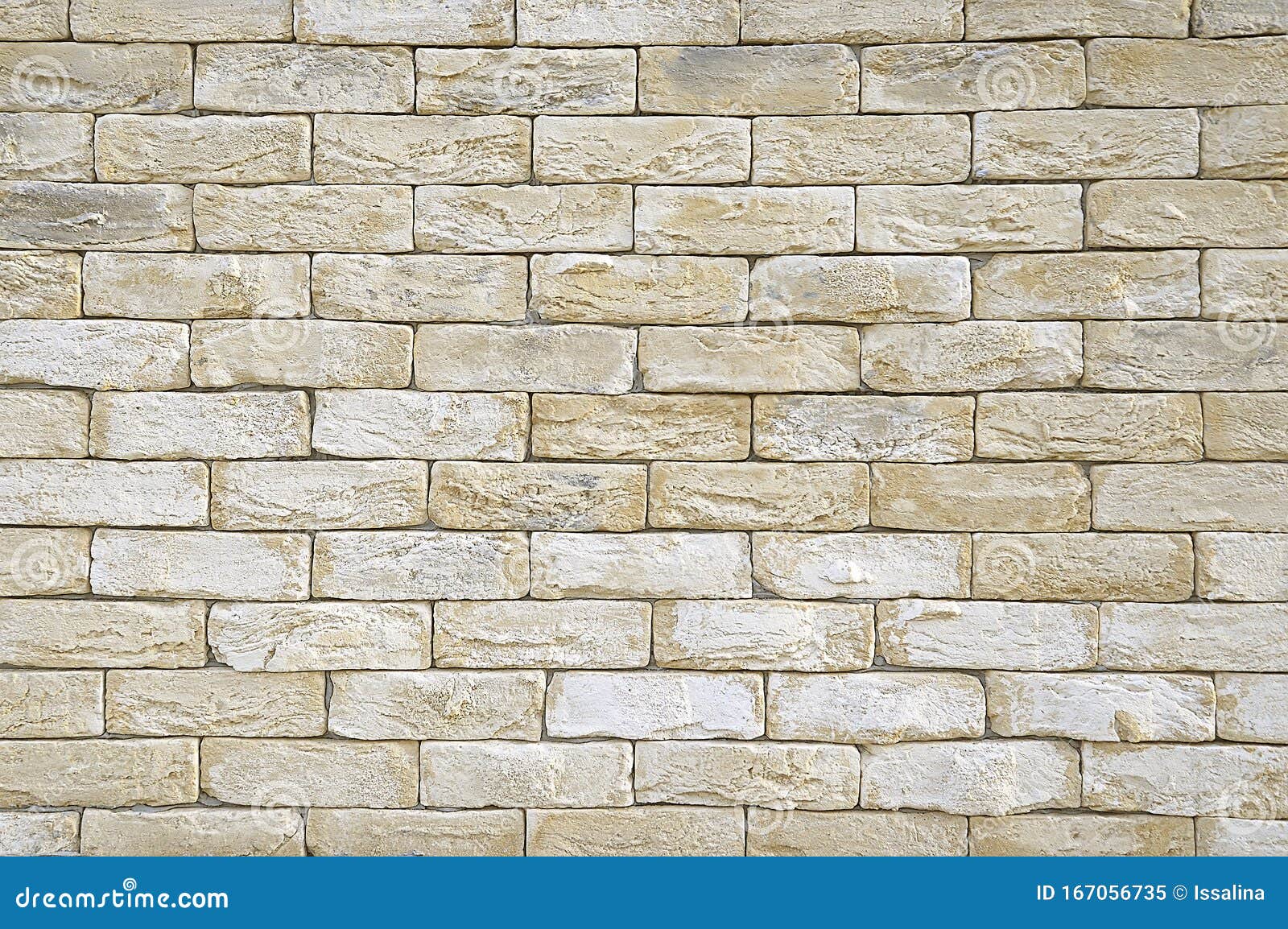 Beige Brick Wall Background