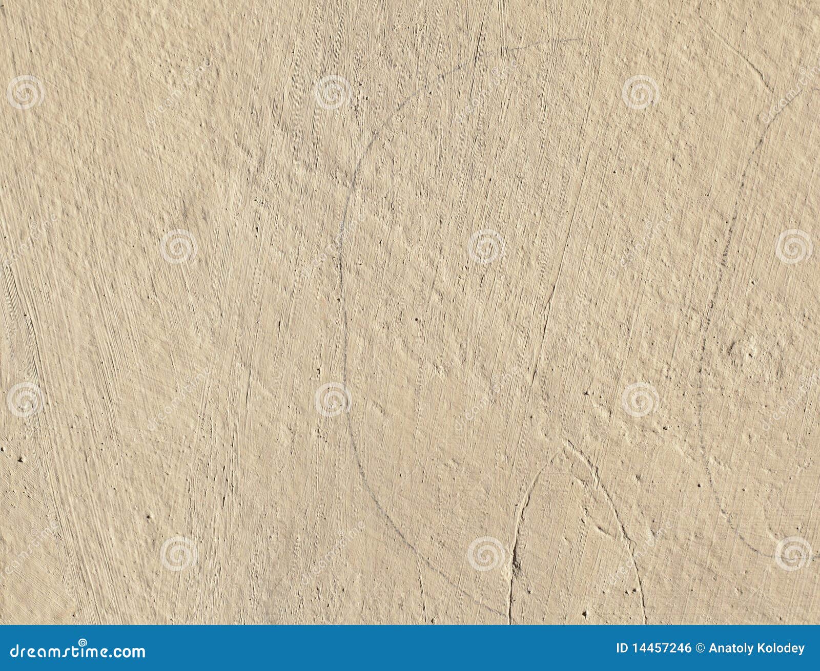 Old Beige Plaster Wall Royalty Free Stock Image - Image: 14457246