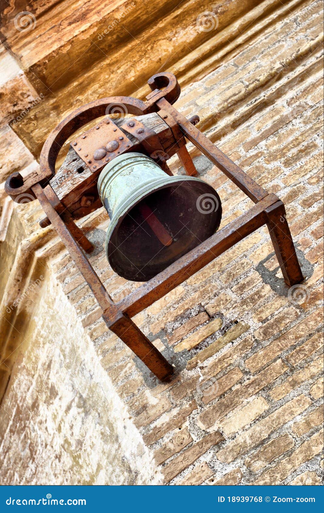 Old bell stock photo. Image of europe, rome, religion - 18939768