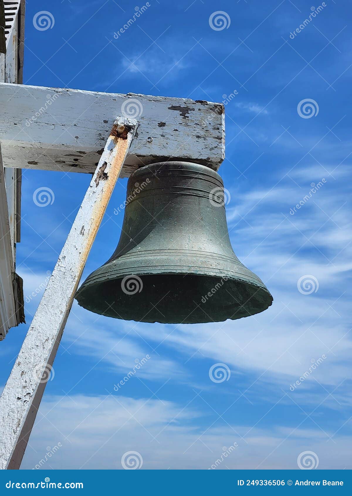 Old Bell Copper Antique Coast Stock Photo - Image of coast, bell: 249336506