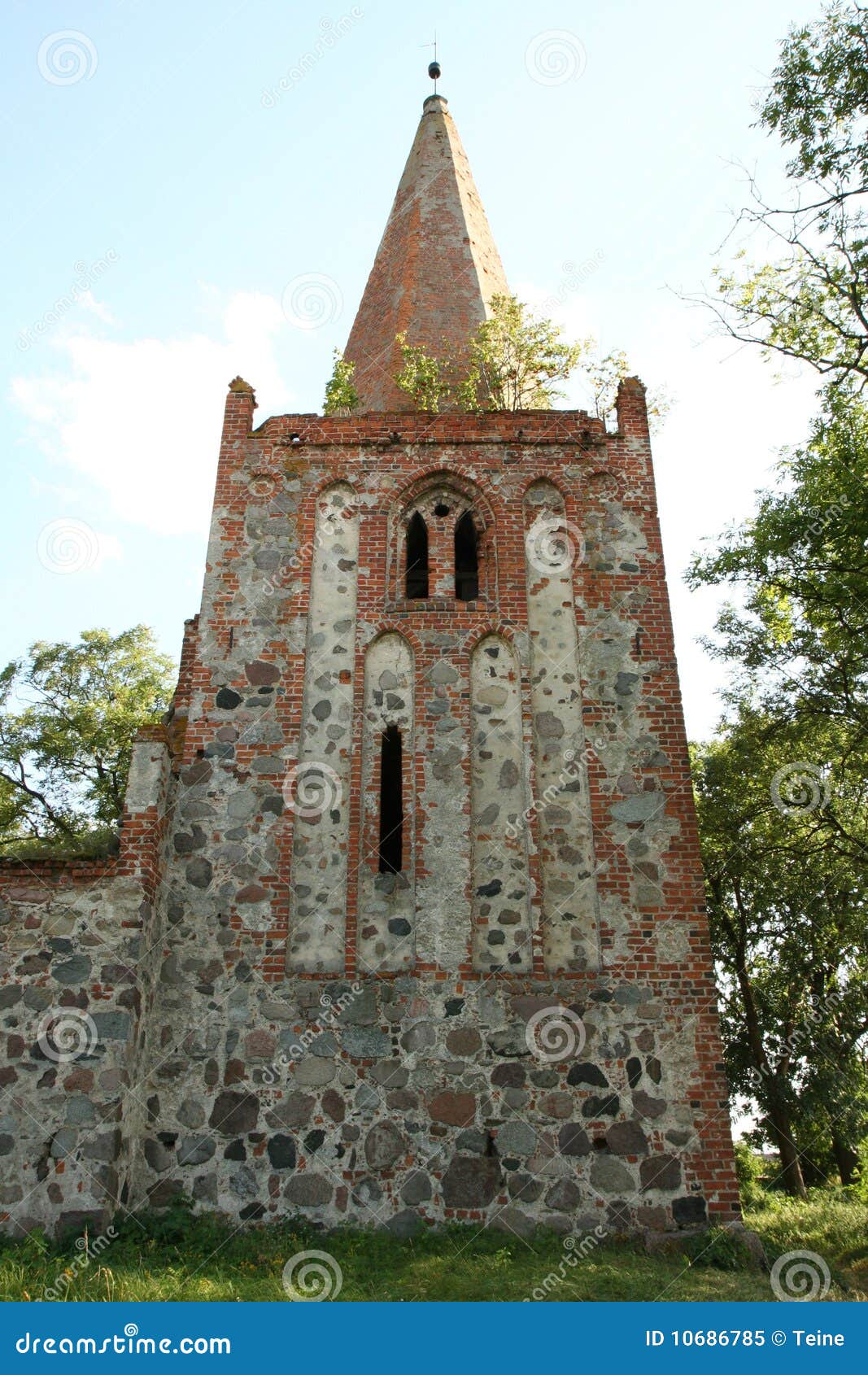 Old Bell Tower stock image. Image of bell, religous, trees - 10686785