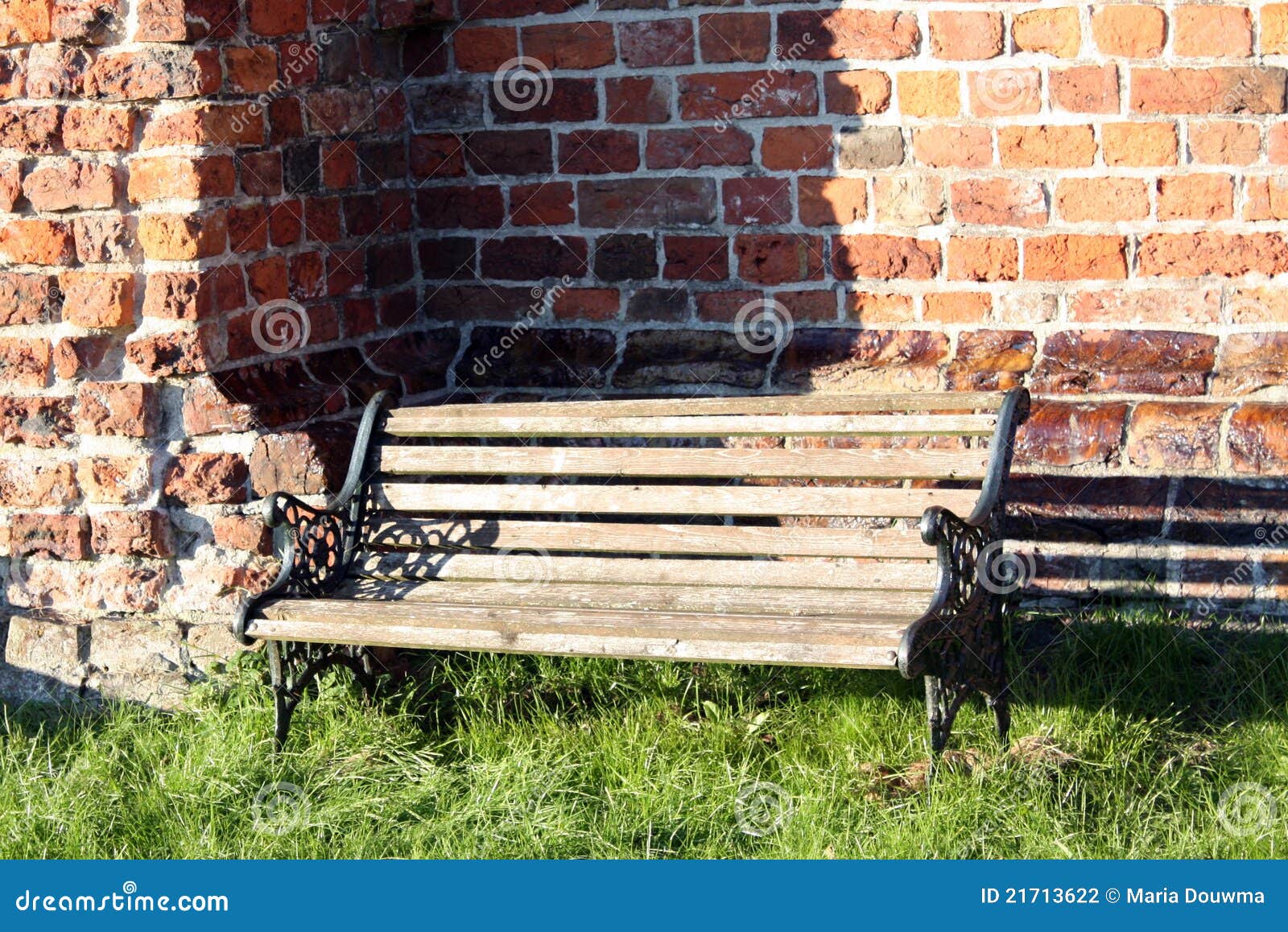 Old bench stock photo. Image of wood, peace, metal, outdoor - 21713622