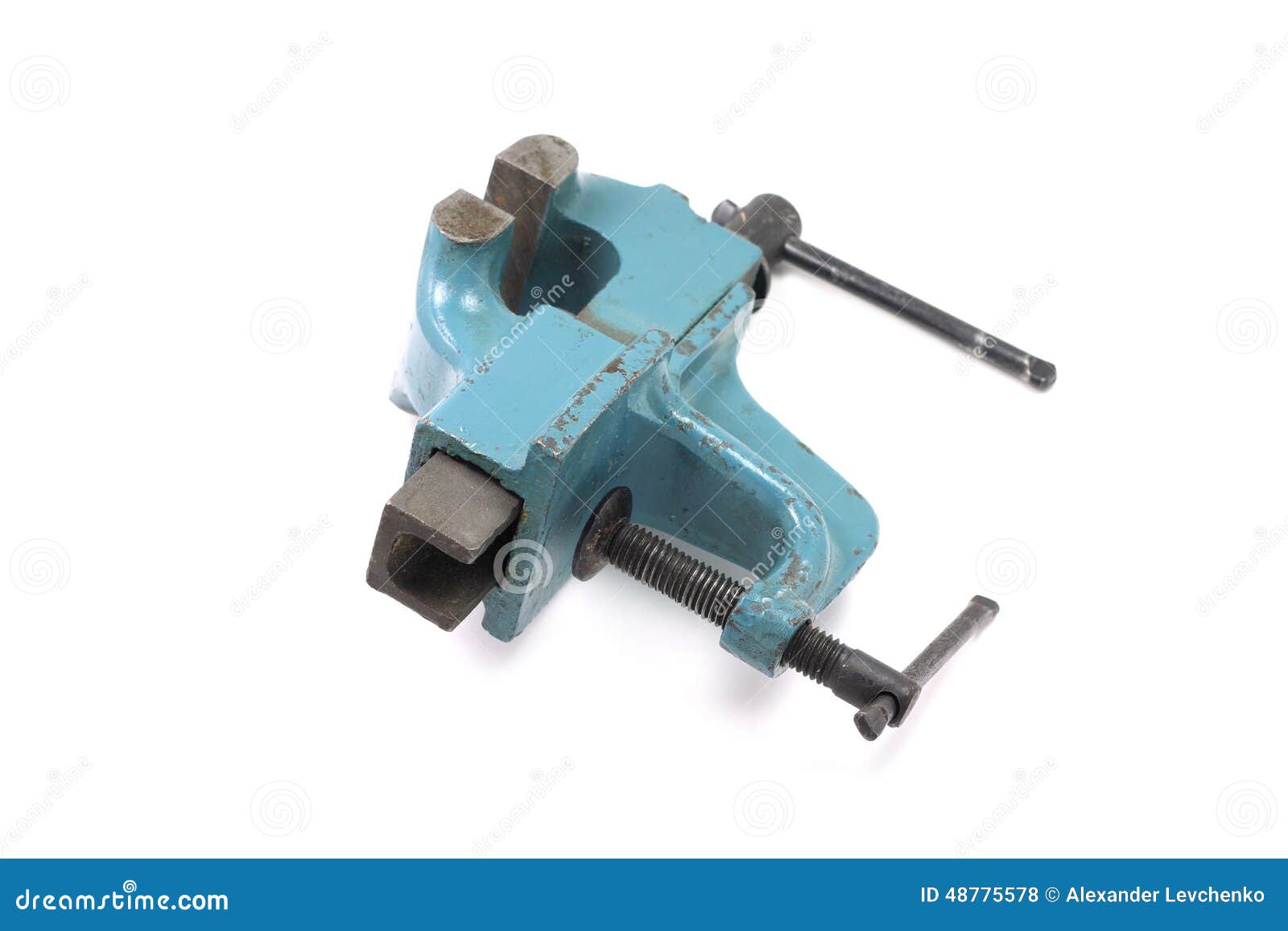 Old bench stock photo. Image of tightening, vise, thread - 48775578