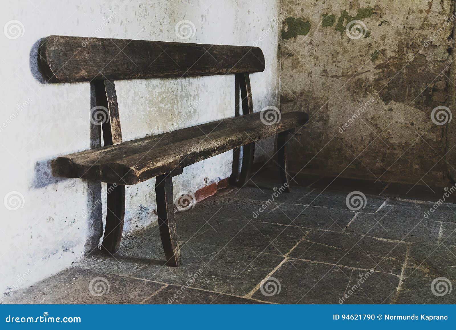 An old bench seat stock photo. Image of history, rural - 94621790