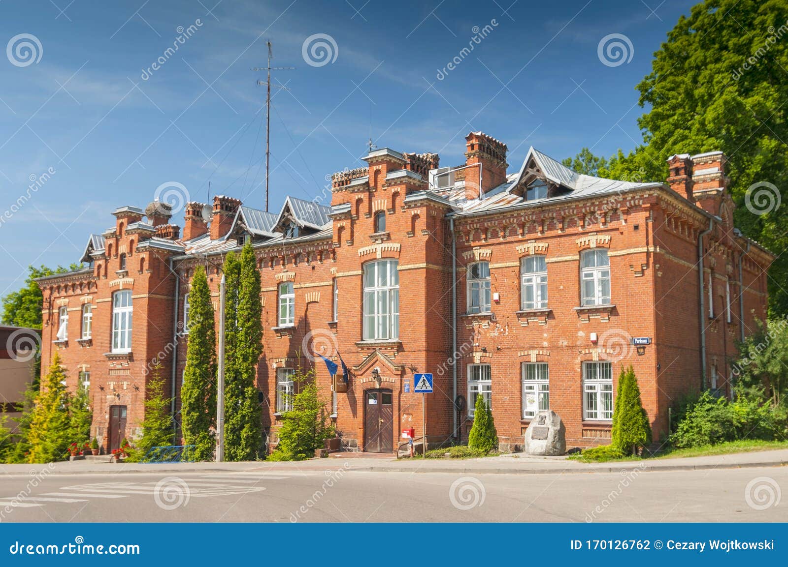 Polish Post Office - State Postal Administration of Poland, Building in ...