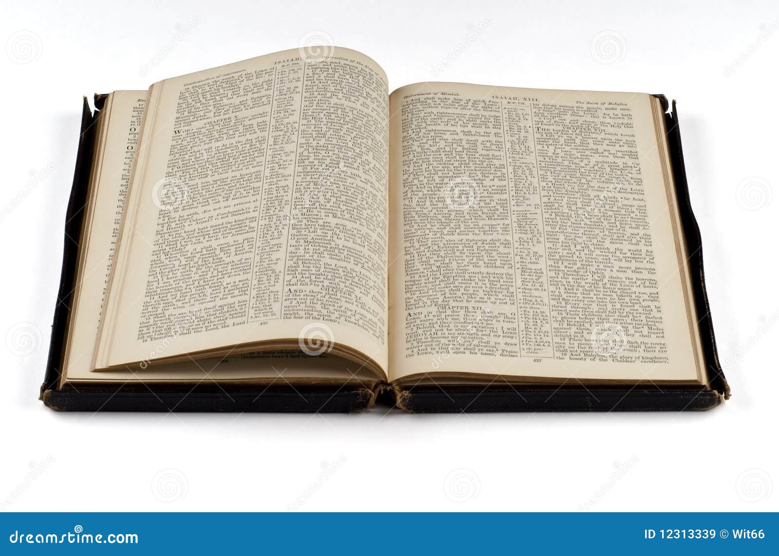 Old Bible stock image. Image of leather, antique, book - 12313339
