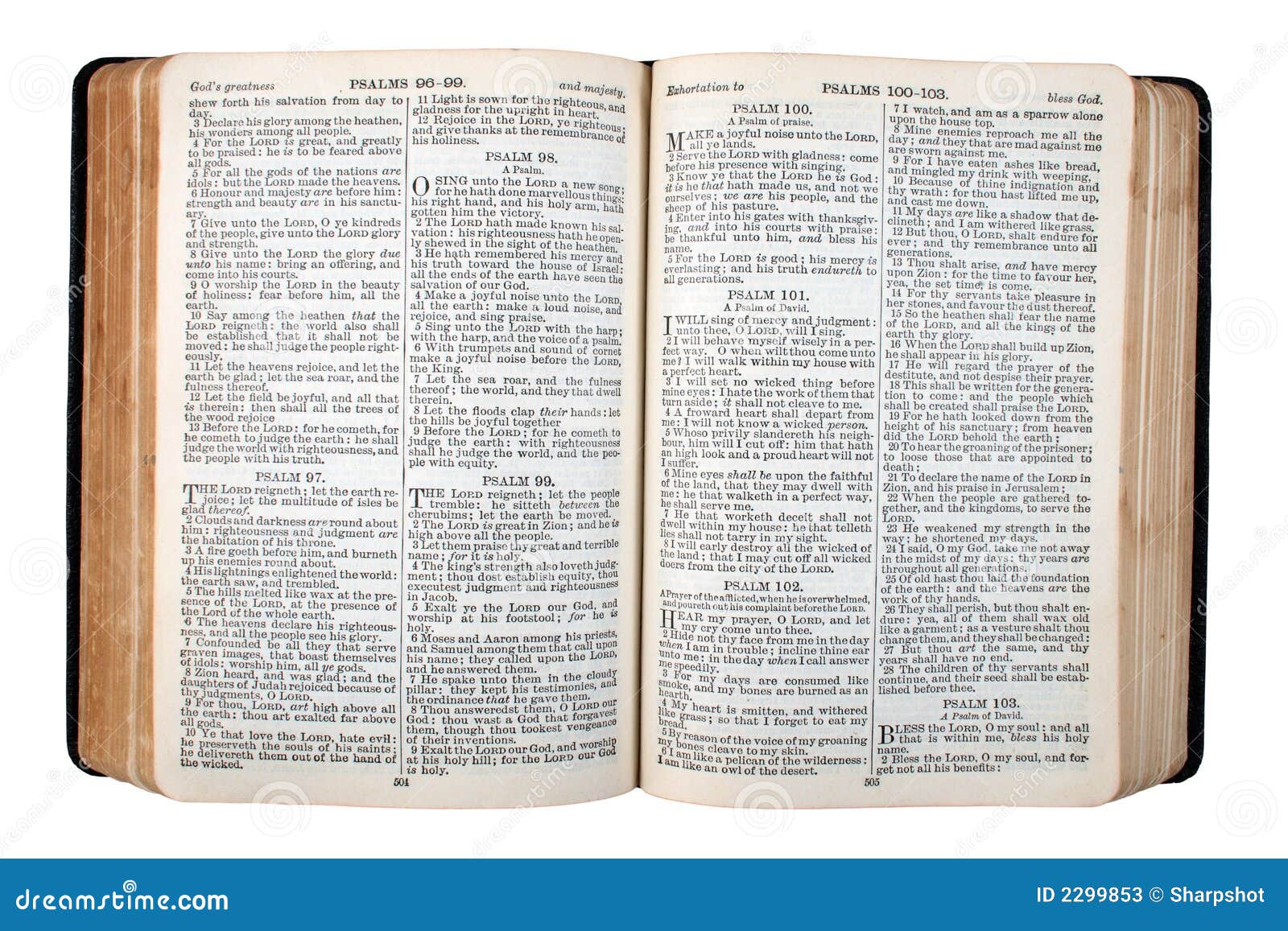 An old bible. stock image. Image of vintage, holy, print - 2299853