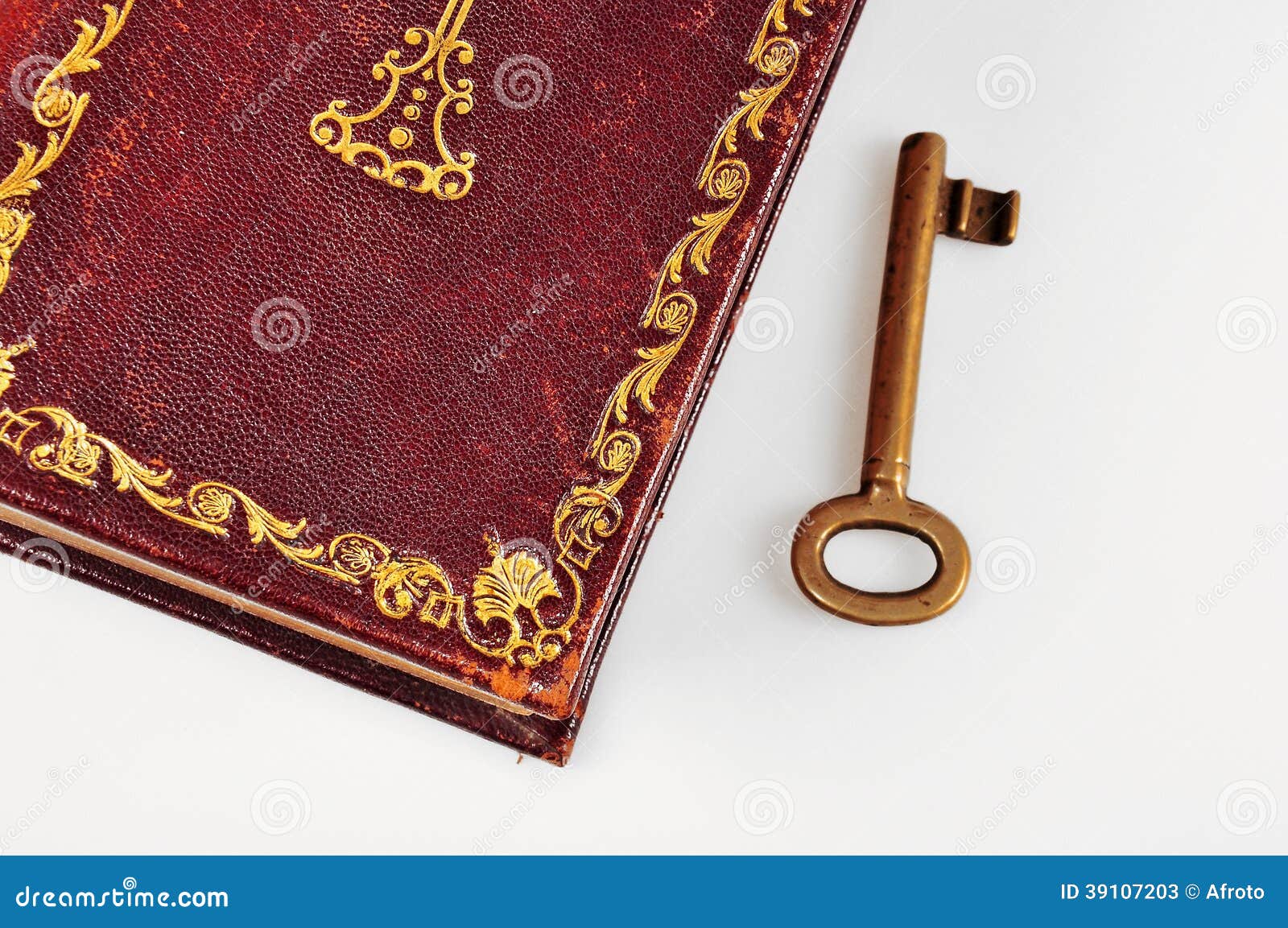 Old Bible with key stock image. Image of literary, books - 39107203