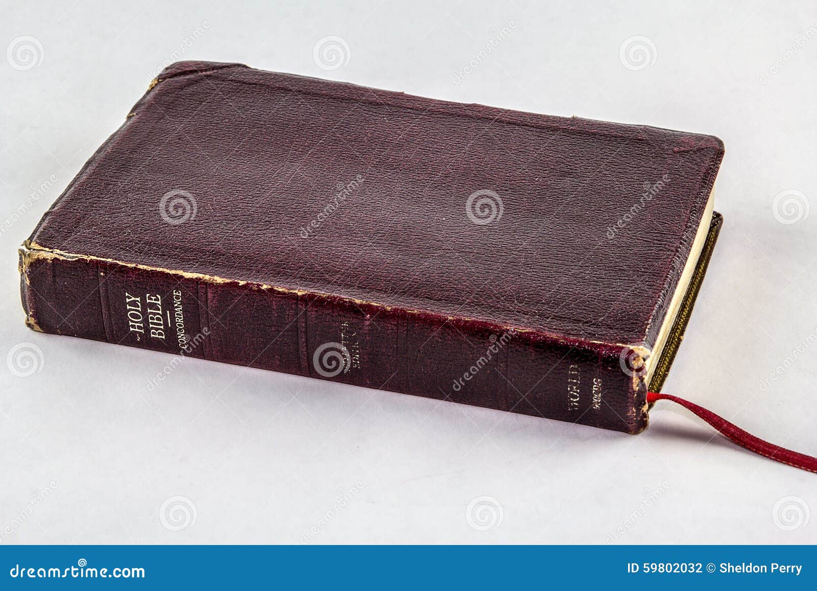 Old Bible on White Background Stock Photo - Image of gospel, religion ...