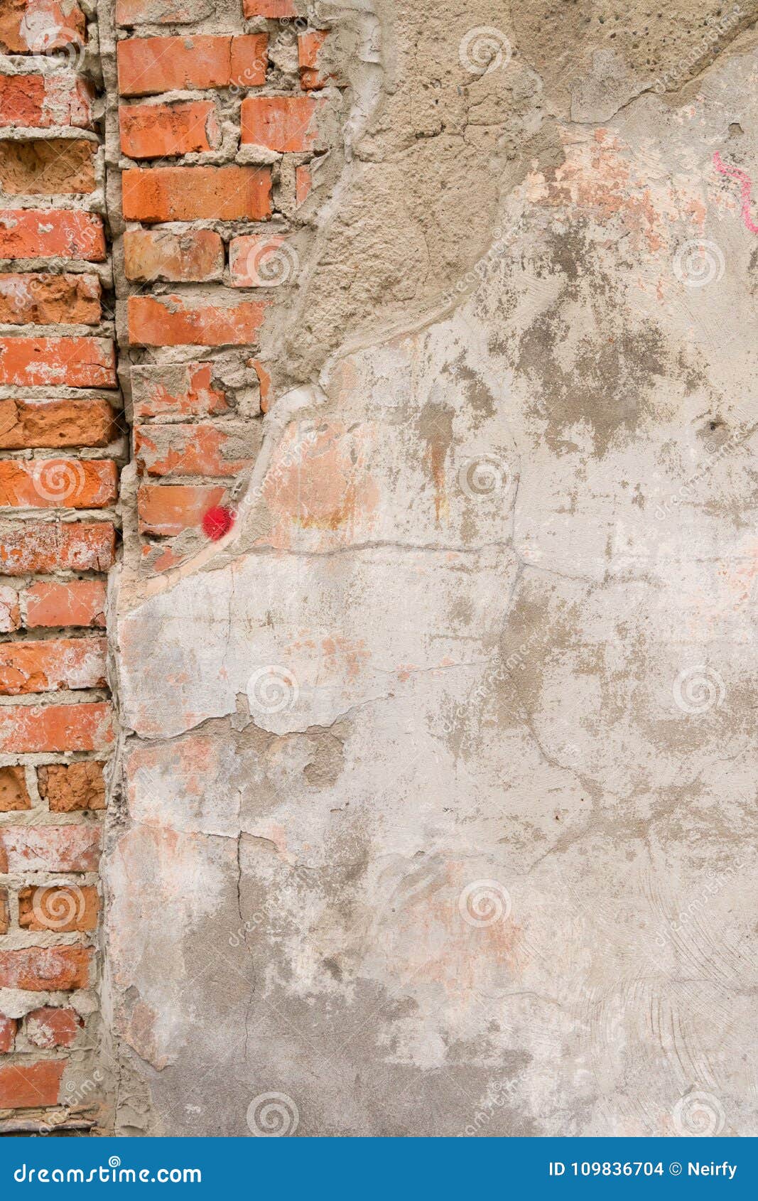Old bick wall stock photo. Image of style, outdoor, market - 109836704