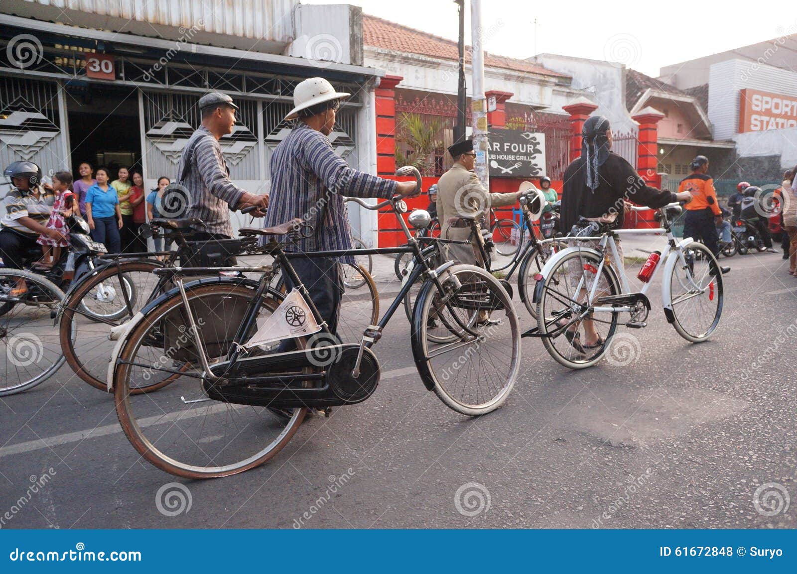 Old bicycle editorial stock photo. Image of java, recreation - 61672848