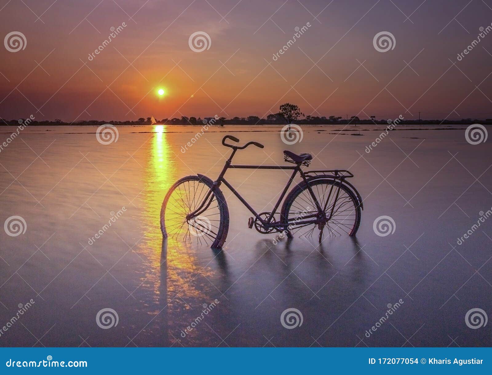 Old cycle sunsets stock photo. Image of hours, golden - 172077054