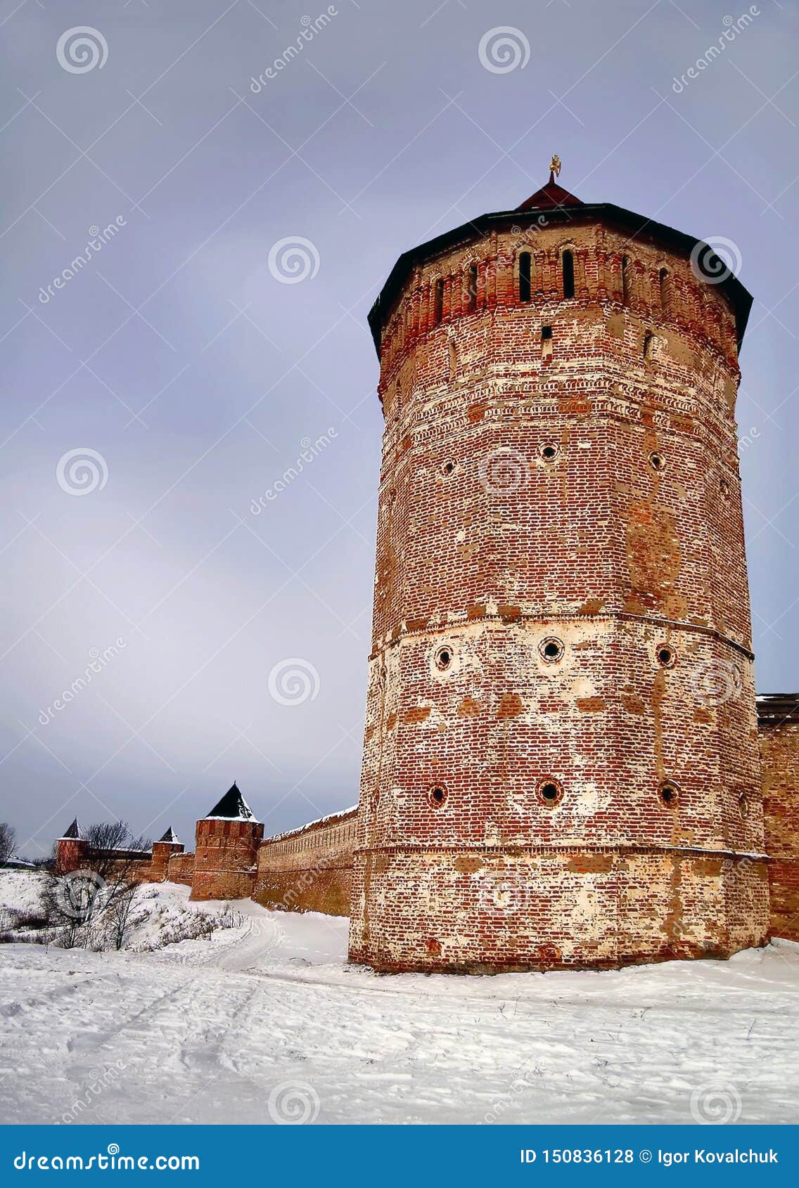 Old big acient tower stock photo. Image of church, belfry - 150836128