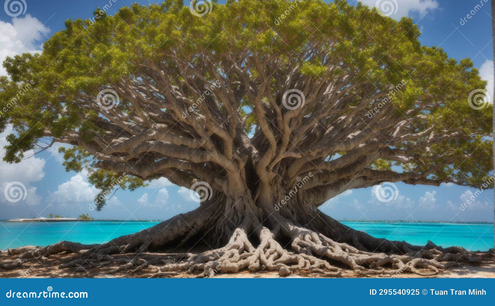 An Old and Big Silk Cotton Tree Giving Out this Peaceful Energy Stock ...