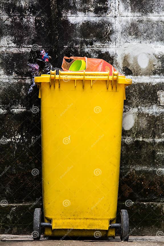 Old bin stock image. Image of separate, waste, disposal - 41112687