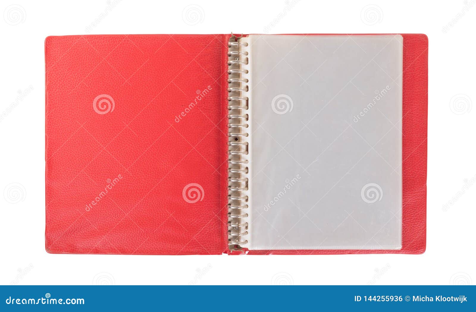 Old binder folder isolated stock photo. Image of announcement - 144255936