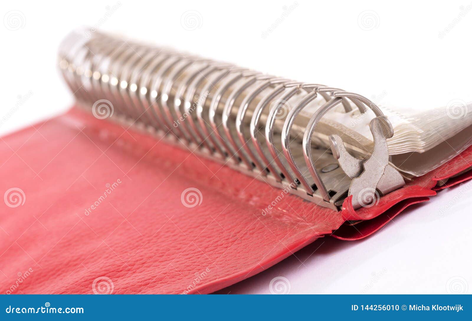 Old binder folder isolated stock photo. Image of blank - 144256010