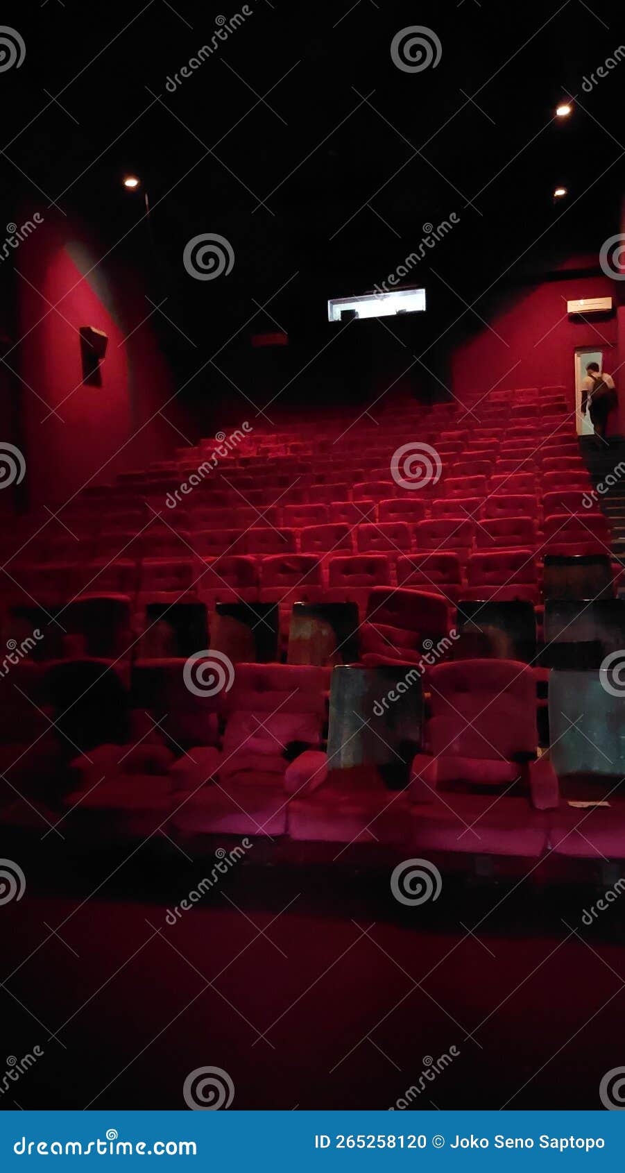 Old Bioskop for Horror Movie Stock Photo - Image of horror, theater ...