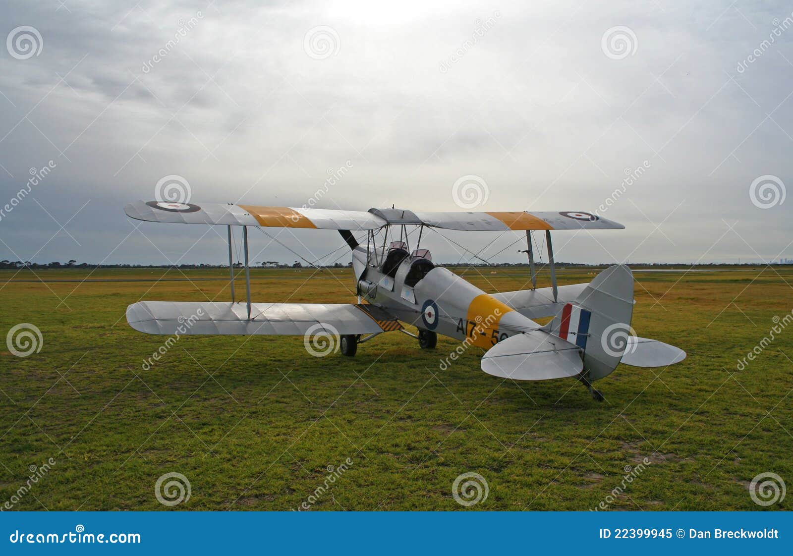 Old biplane stock image. Image of biplane, aeroplane - 22399945