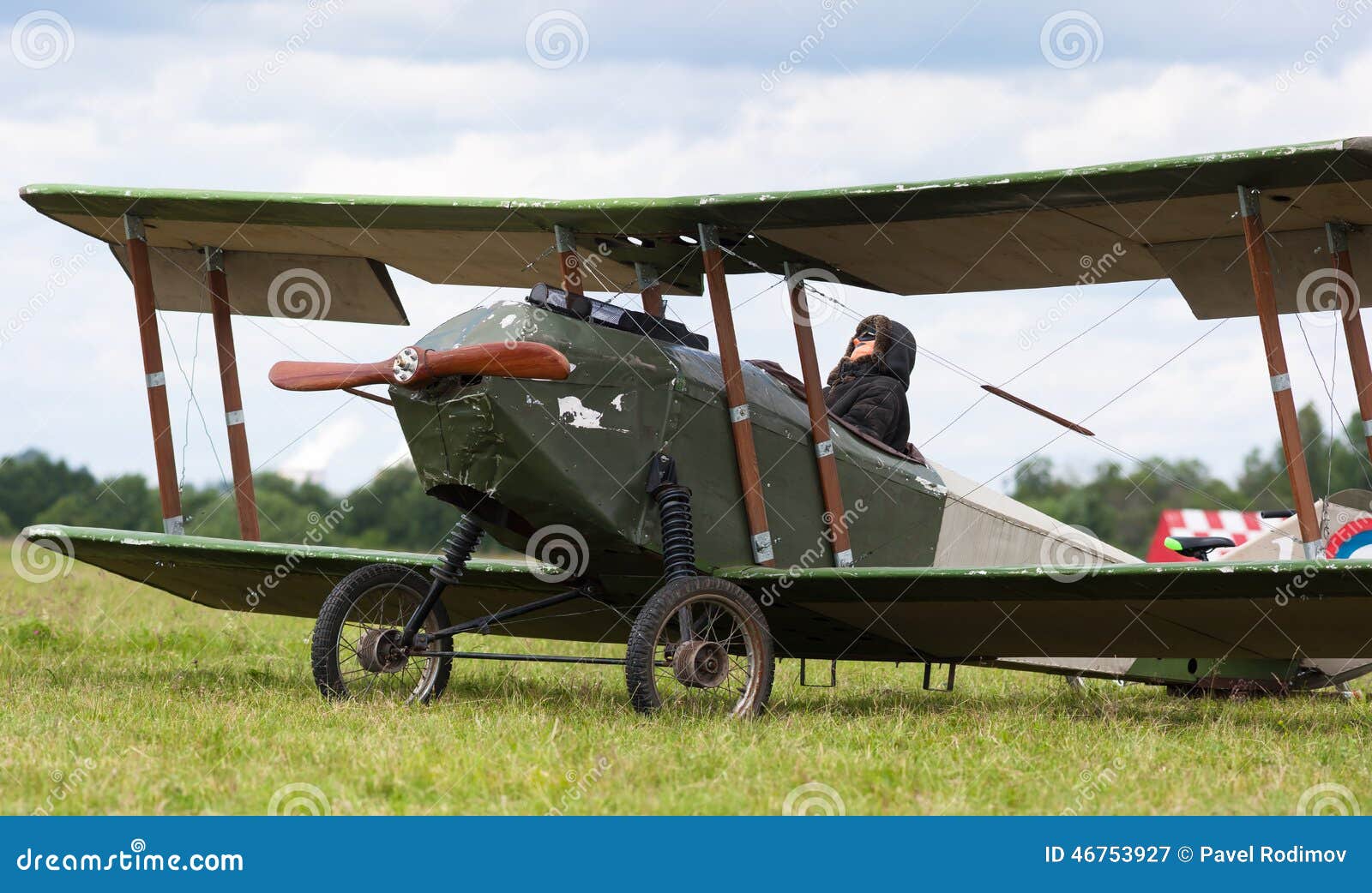 Old biplane stock image. Image of people, industry, power - 46753927