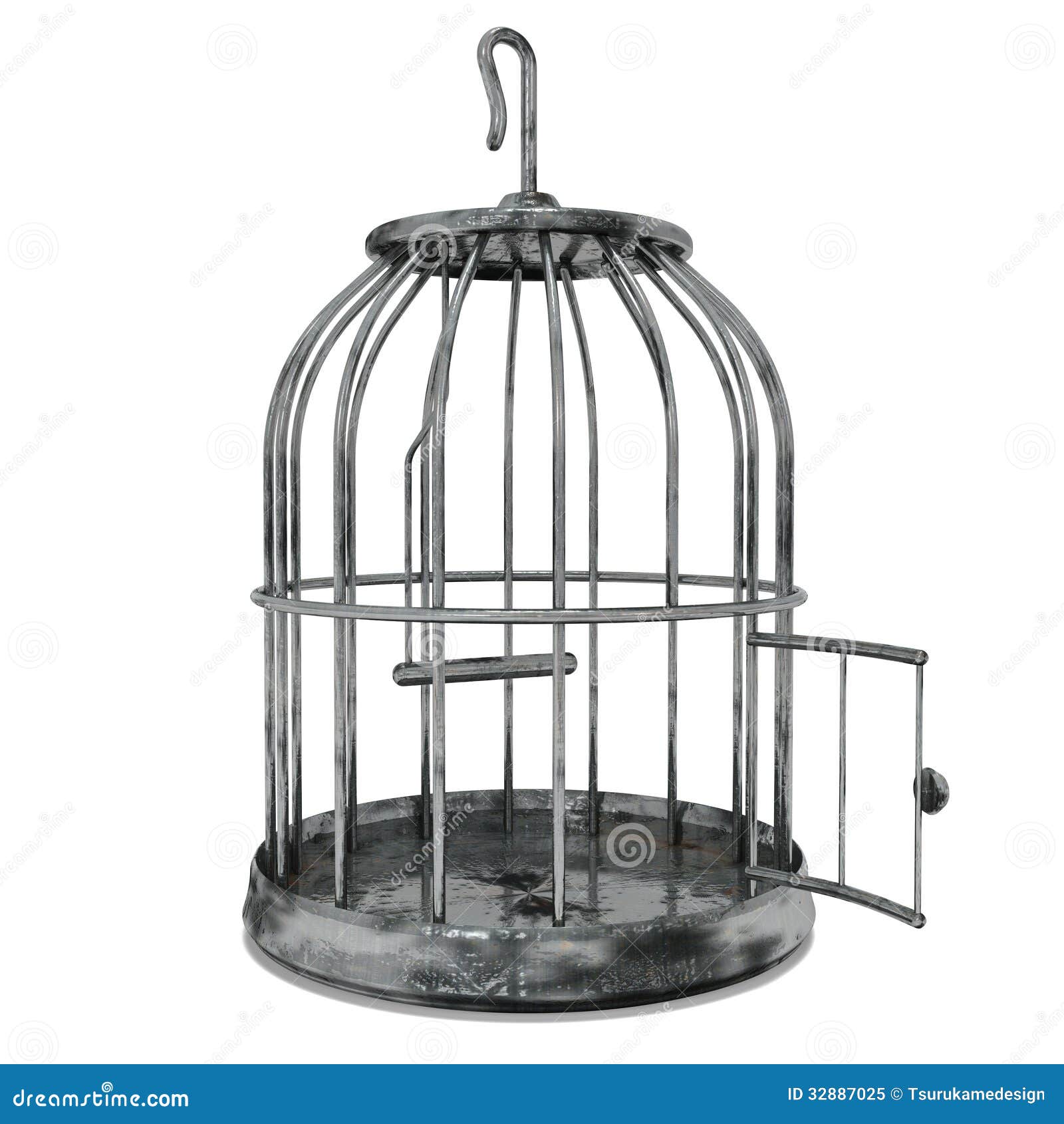Old Birdcage stock illustration. Illustration of freedom - 32887025