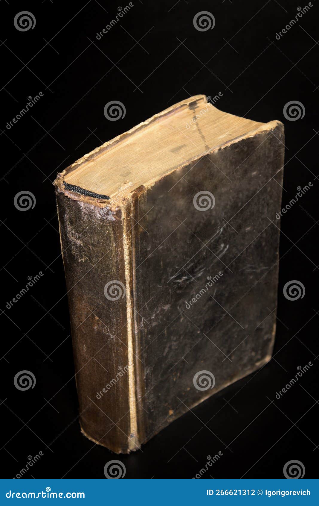 Old black book stock photo. Image of book, classical - 266621312