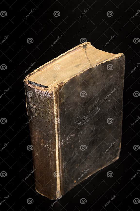 Old black book stock photo. Image of book, classical - 266621312
