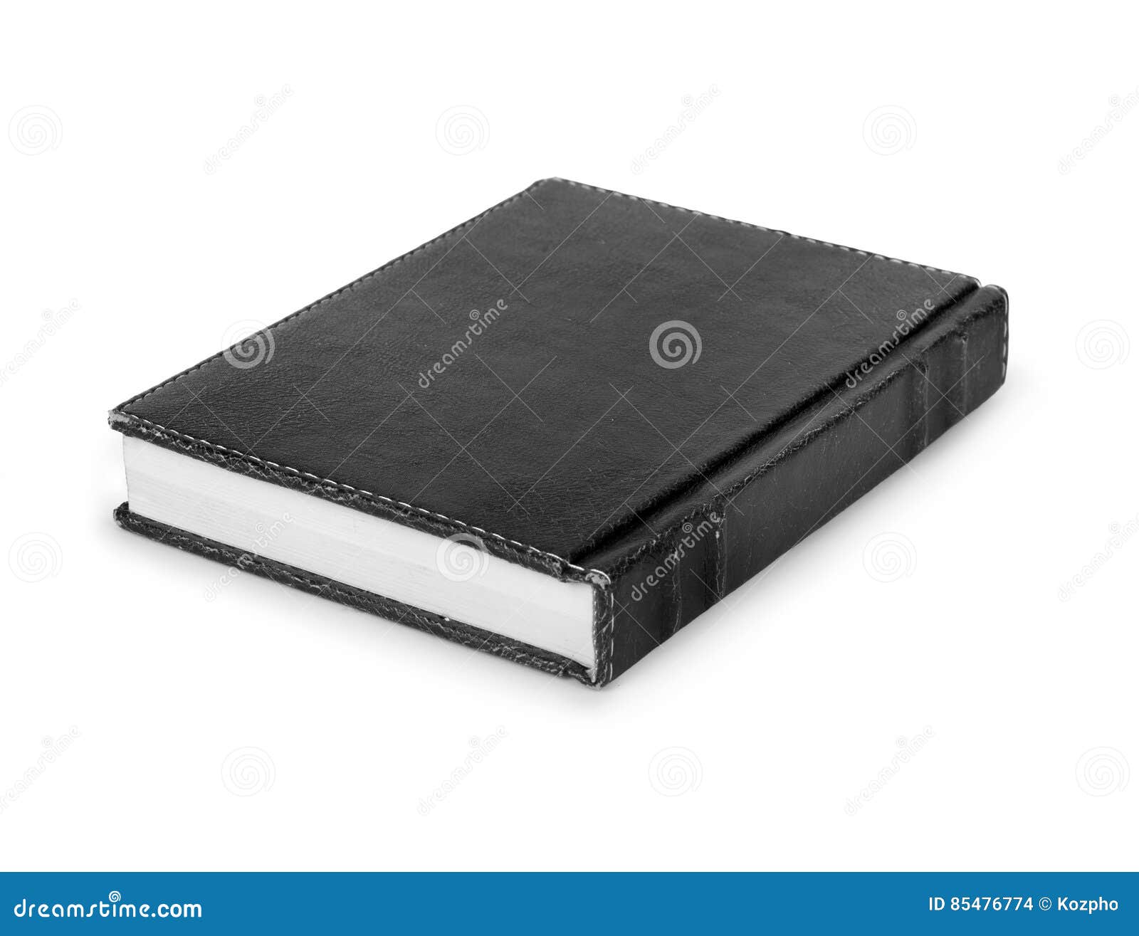 Old Black Book on a White Background Stock Photo - Image of open ...
