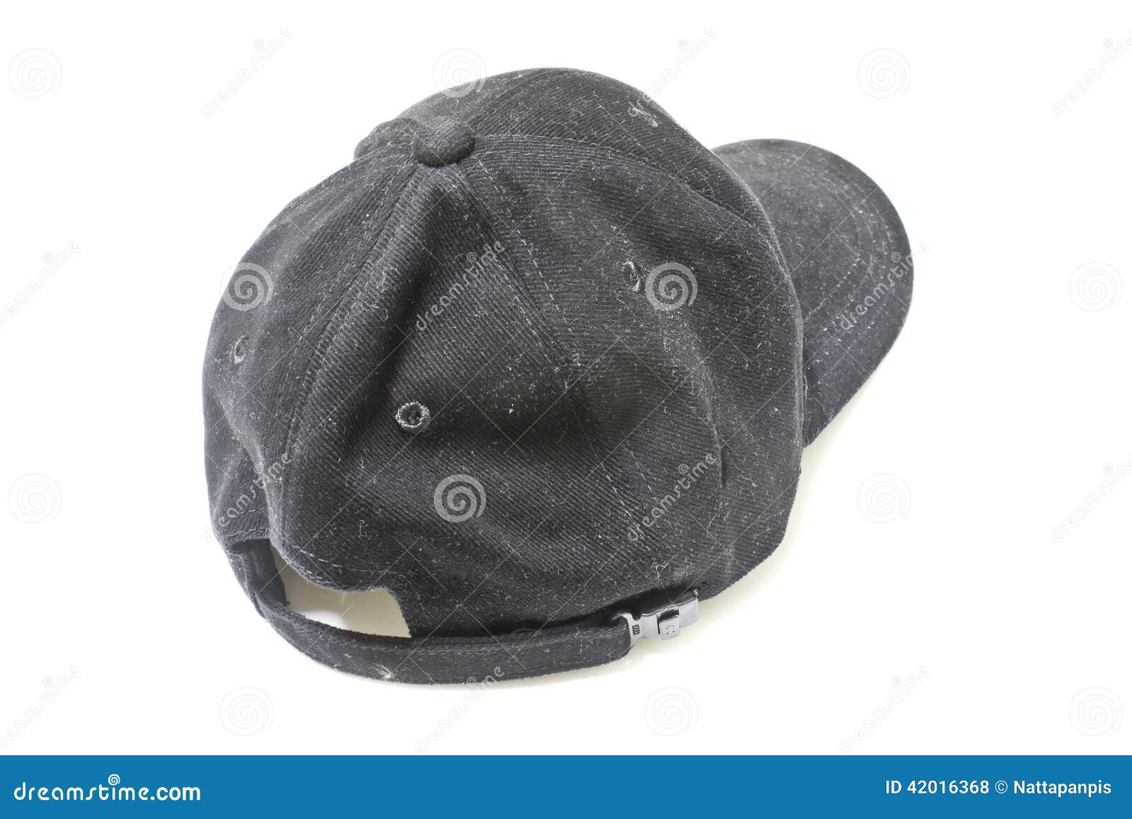 Old black cap dirty stock photo. Image of whitebackground - 42016368