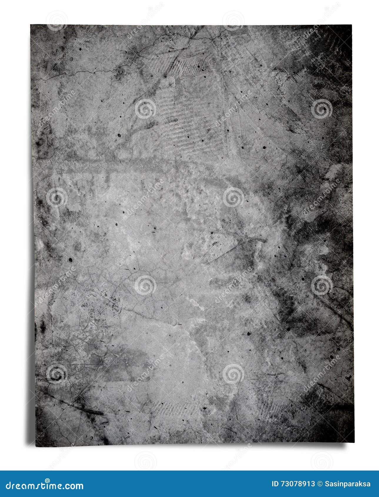 Old Black Grunge Paper, on White Background Stock Image - Image of ...