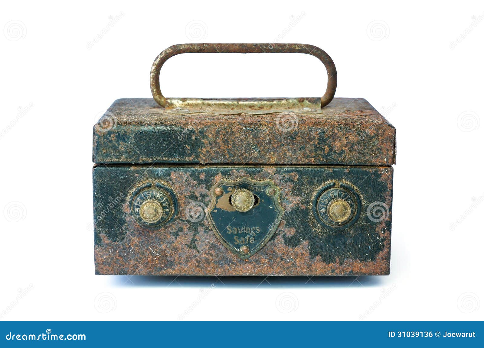 Old black safe box stock photo. Image of close, legacy - 31039136