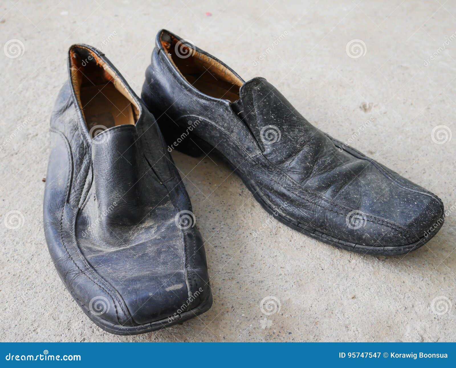 Old shoe stock image. Image of shoe, backdrop, isolated - 95747547