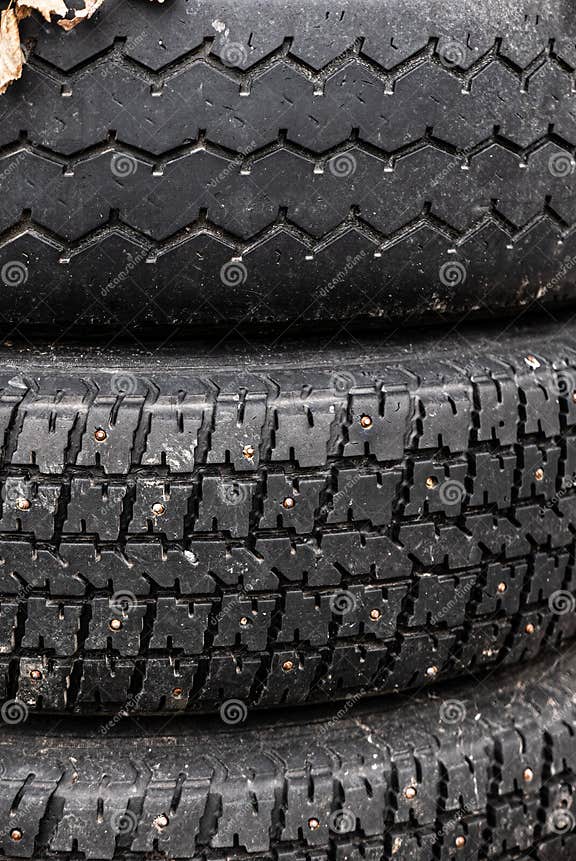 Old Black Tires Background, Tires Pattern Stock Image - Image of tyre ...