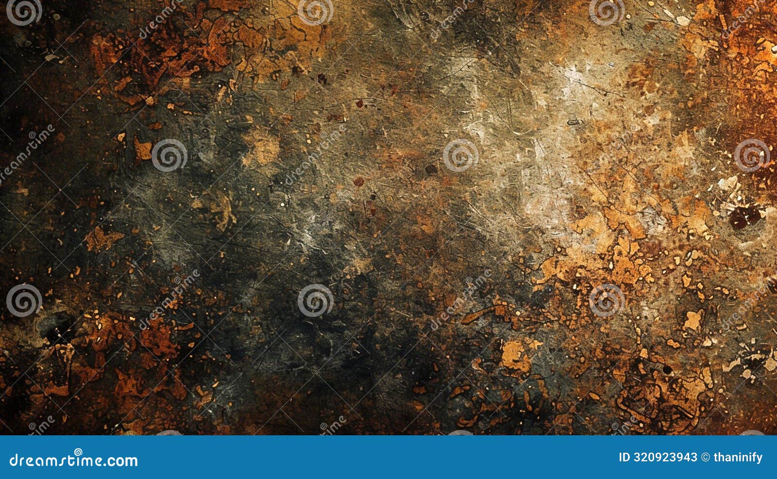 Rusty Metal Surface with Rust and Paint on it Stock Illustration ...