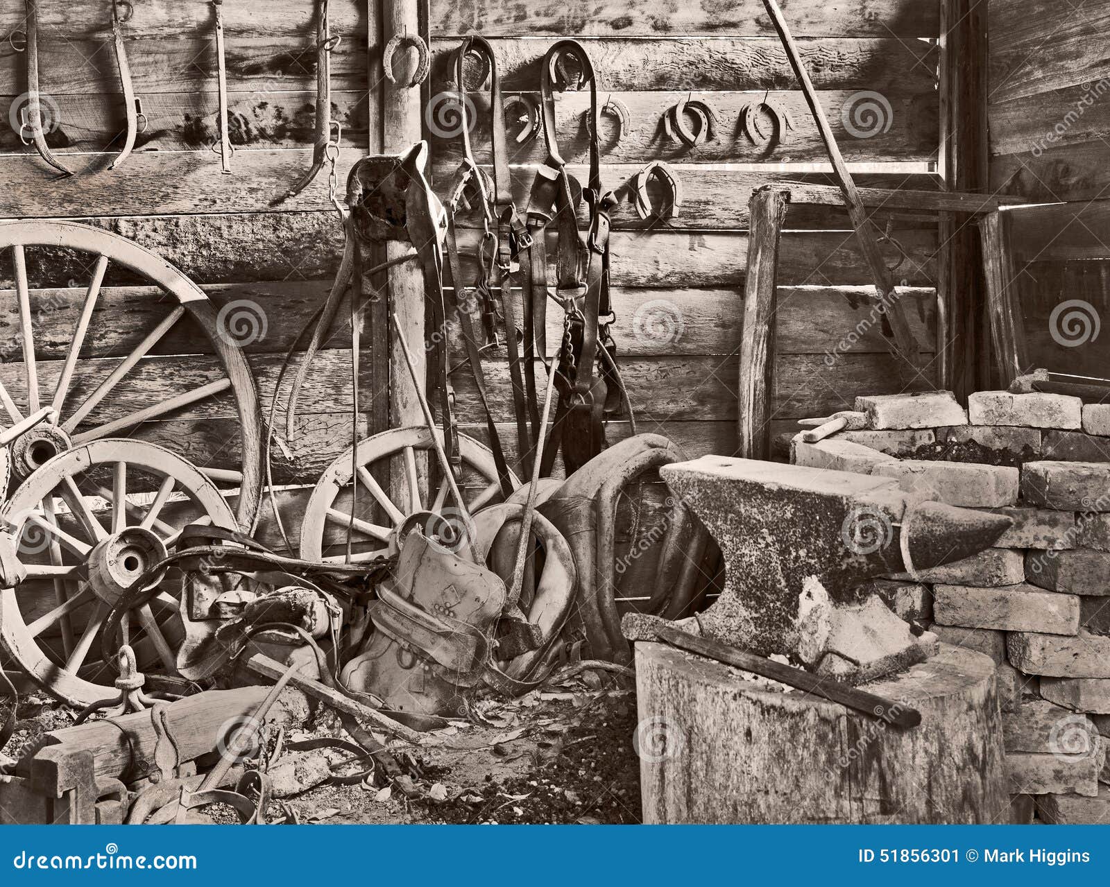 Old blacksmith stock image. Image of coal, antique, tools - 51856301