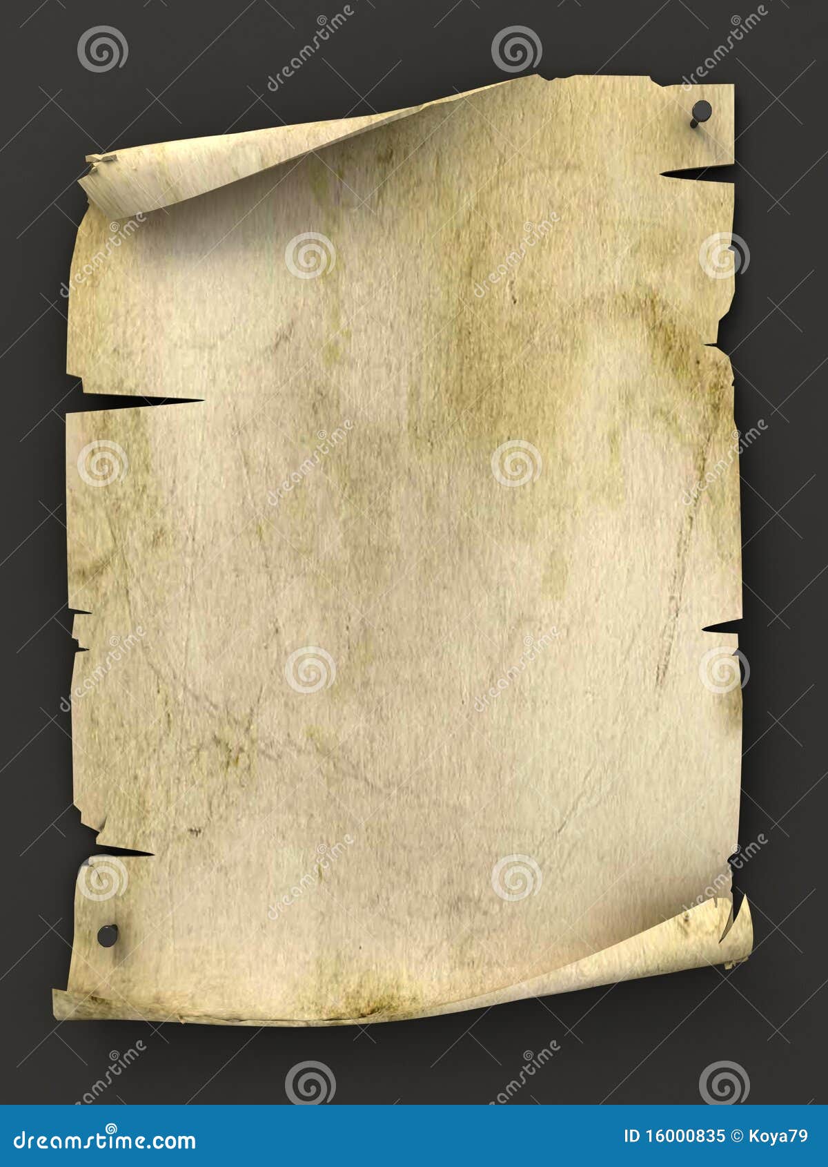 Old Blank Manuscript As Background Royalty-Free Cartoon | CartoonDealer ...