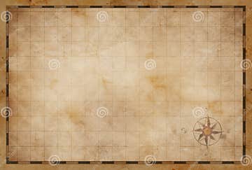 Old blank map background stock illustration. Illustration of navigation ...
