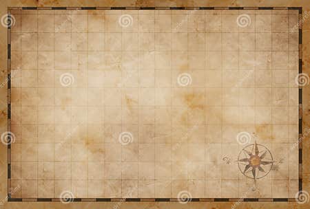 Old blank map background stock illustration. Illustration of navigation ...