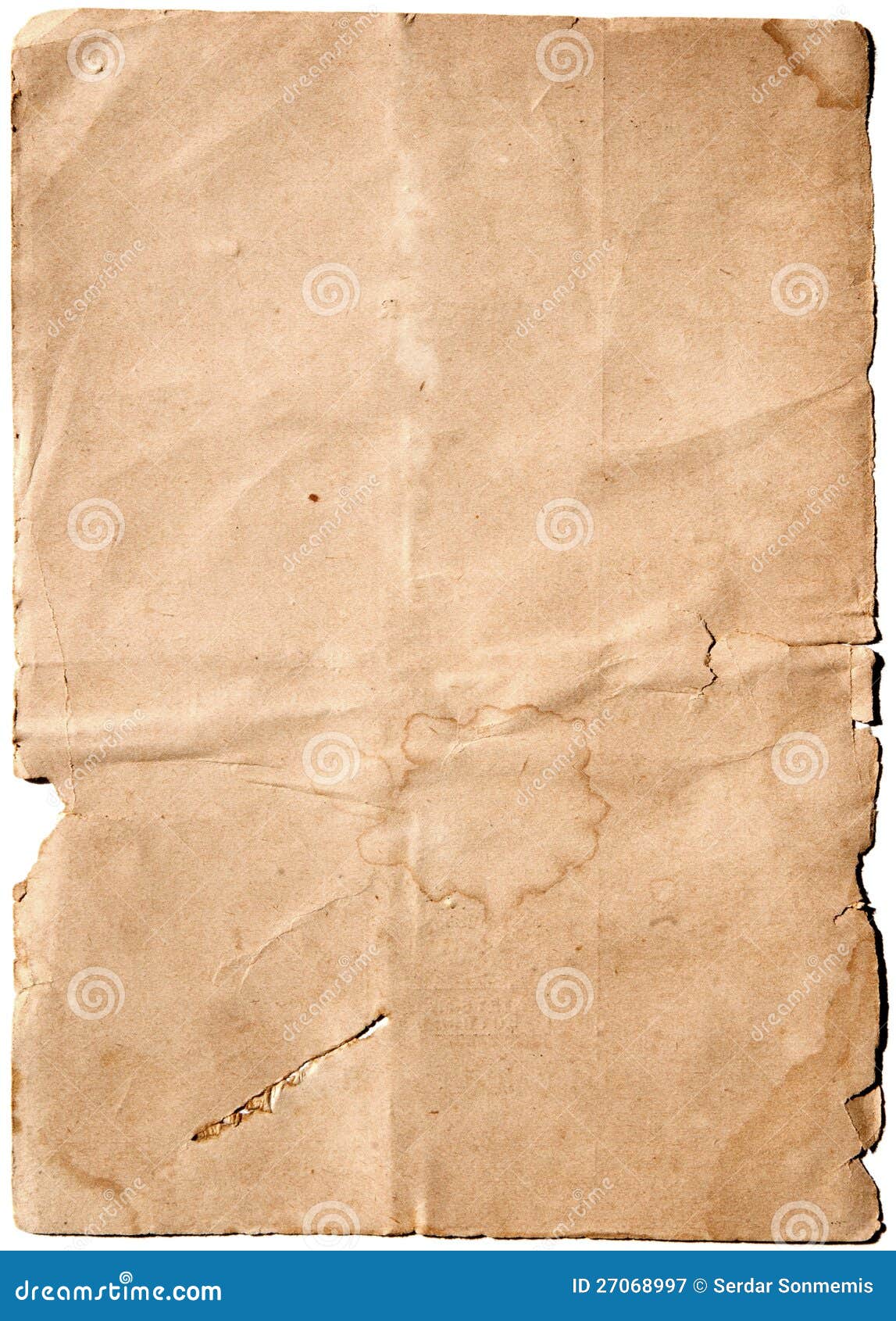 Old Blank Paper stock image. Image of antique, cruel - 27068997