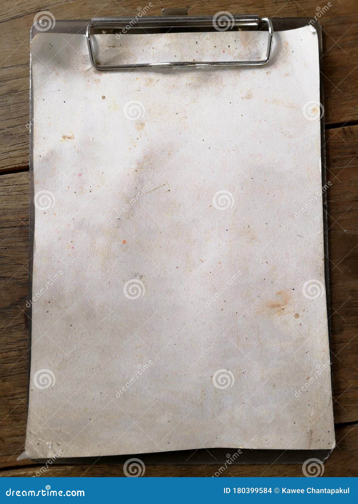 The old blank paper menu stock photo. Image of message - 180399584