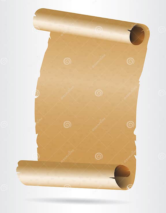 Old blank paper script. stock vector. Illustration of ancient - 80303530