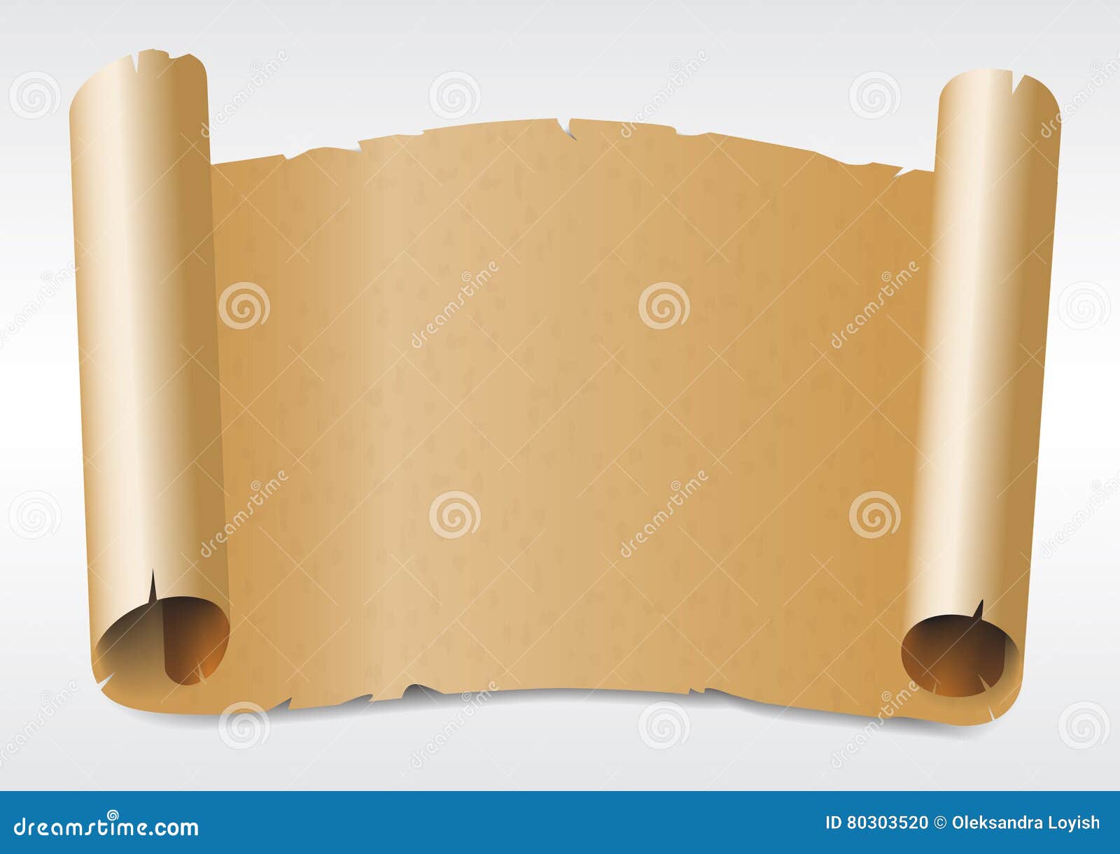 Old blank paper scripts. stock vector. Illustration of outdated - 80303520
