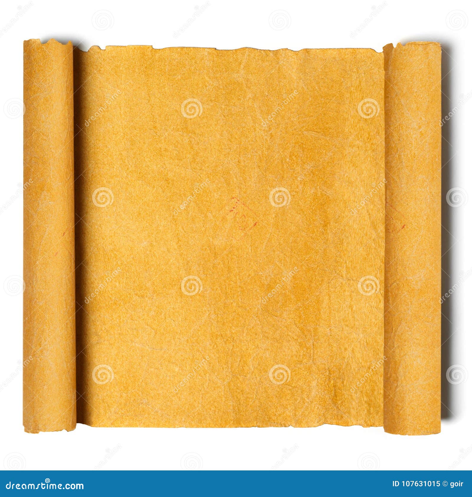 Old blank papyrus stock image. Image of oldfashioned - 107631015