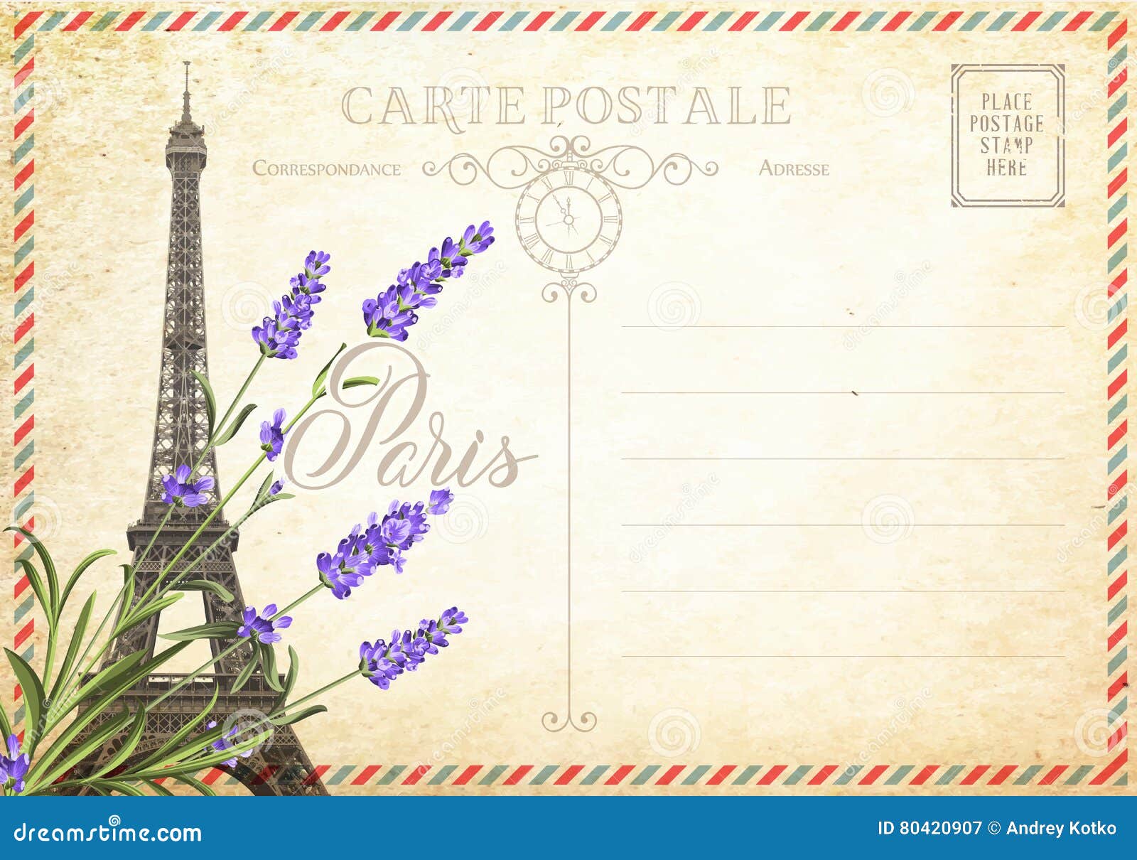 Blank Postcard Mockup For Personalized Designs And Templates Stock ...