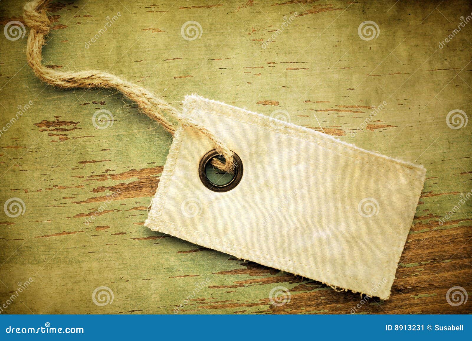 Old blank tag stock image. Image of twine, grunge, grungy - 8913231