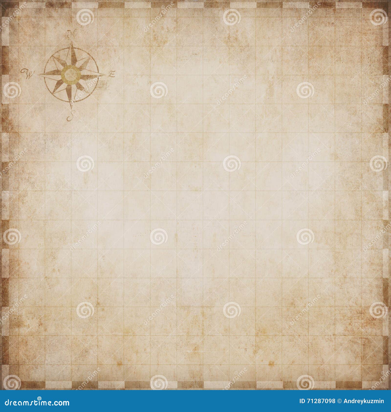 Old Treasure Map Background