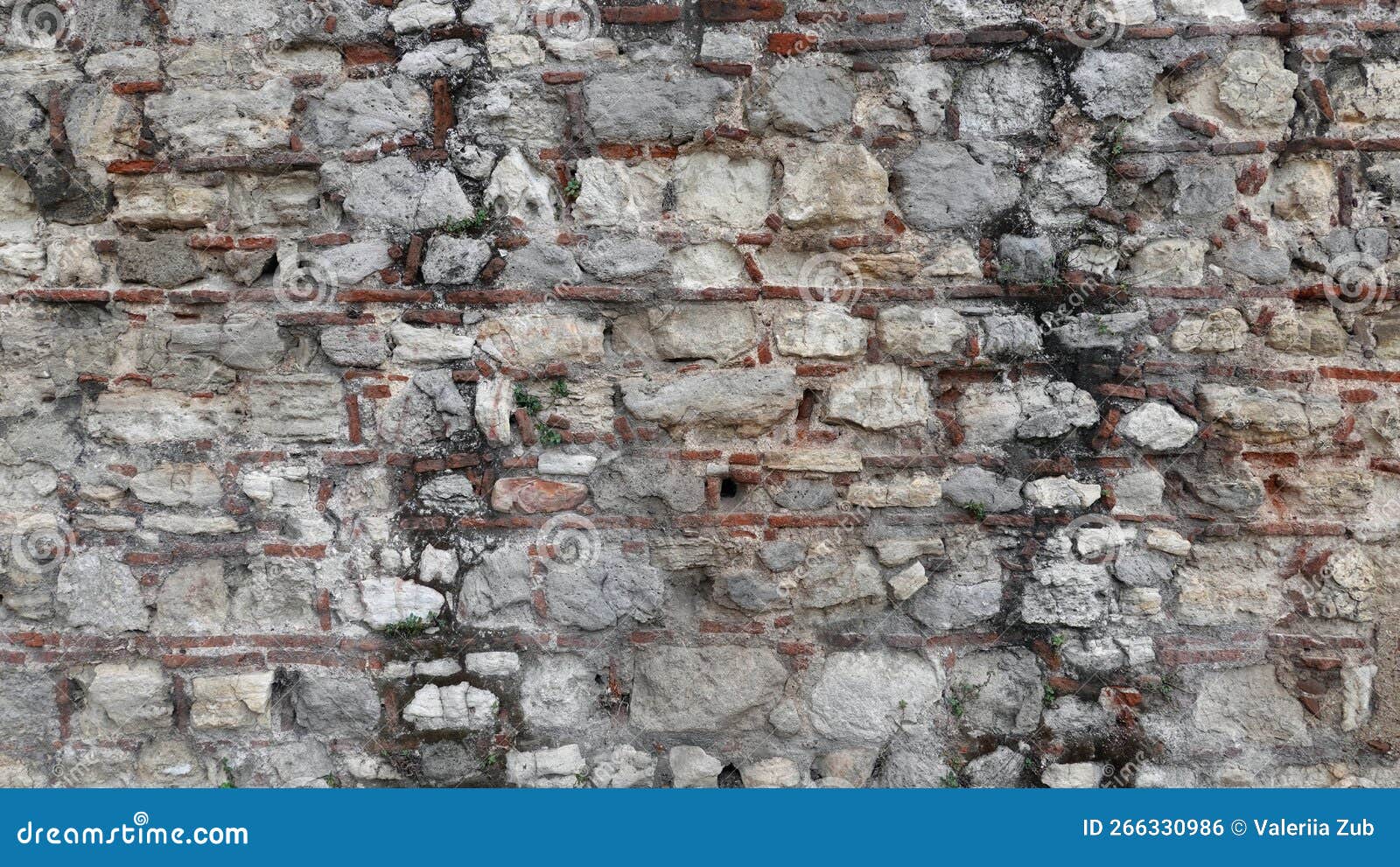 Old Block Wall. Ancient Brick Wall Surface Cement Stone Building ...