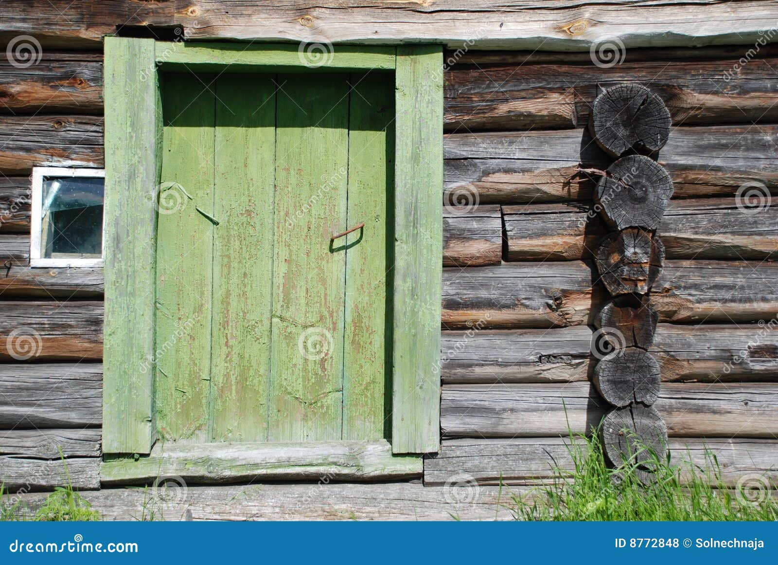 Old blockhouse stock photo. Image of nature, rural, ranch - 8772848
